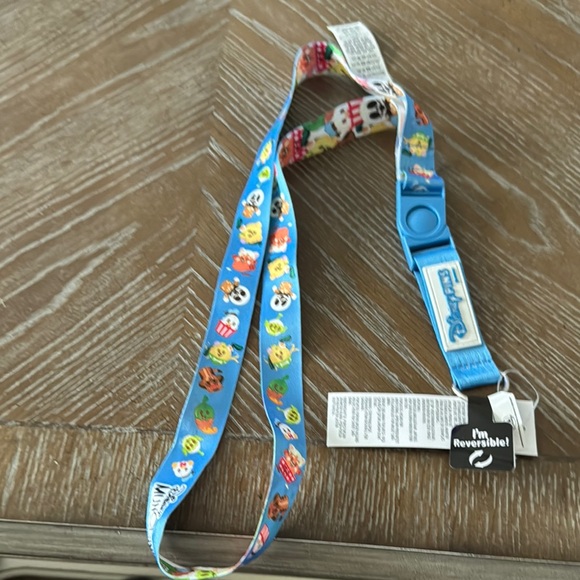 Disney | Accessories | Reversible Kids Lanyard With Cartoon Characters ...